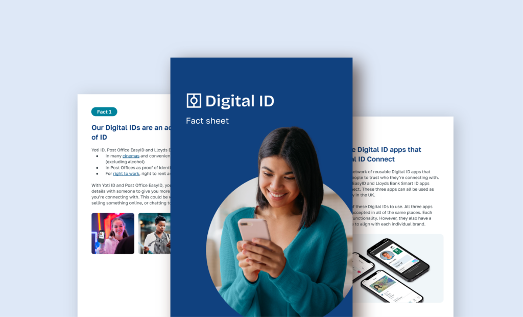 Digital IDs: the facts · Yoti