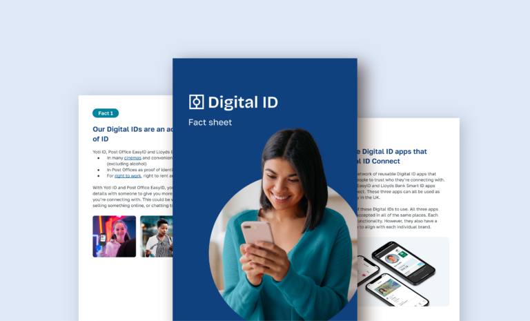 Digital IDs: the facts · Yoti