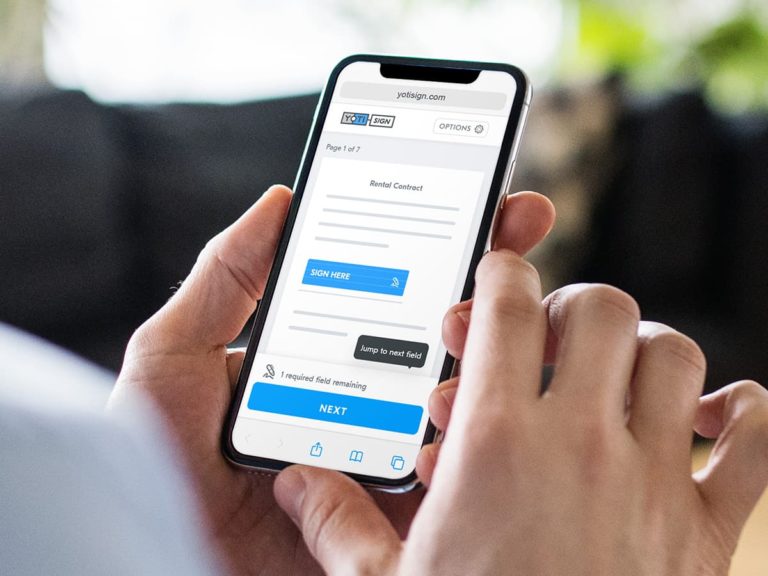 Speed up your work flow with fast, secure electronic signatures - Yoti Sign