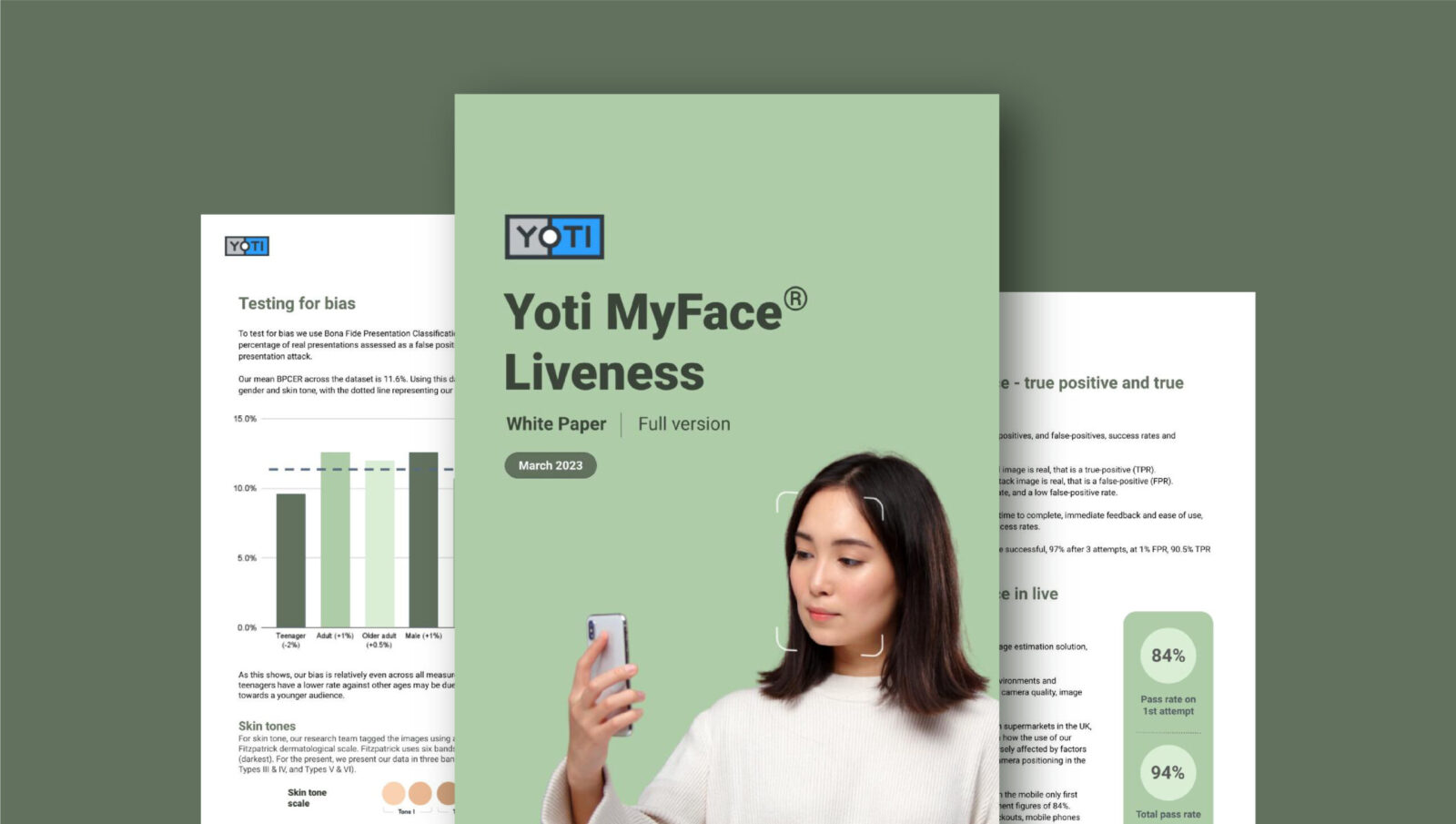 Yoti MyFace liveness white paper · Yoti